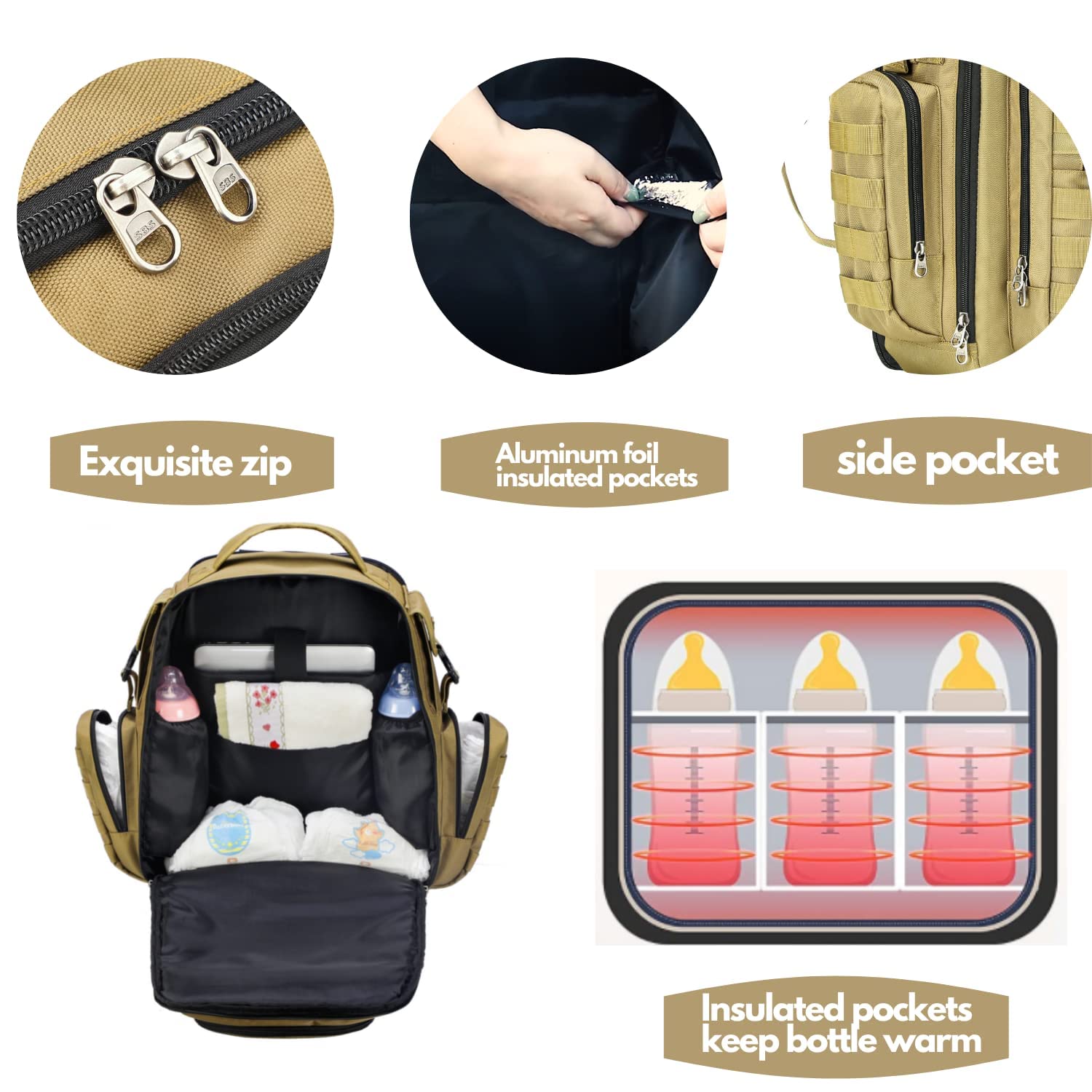 The Most Suitable Tactical Diaper Bag Designs For Dads - Custom Golf ...